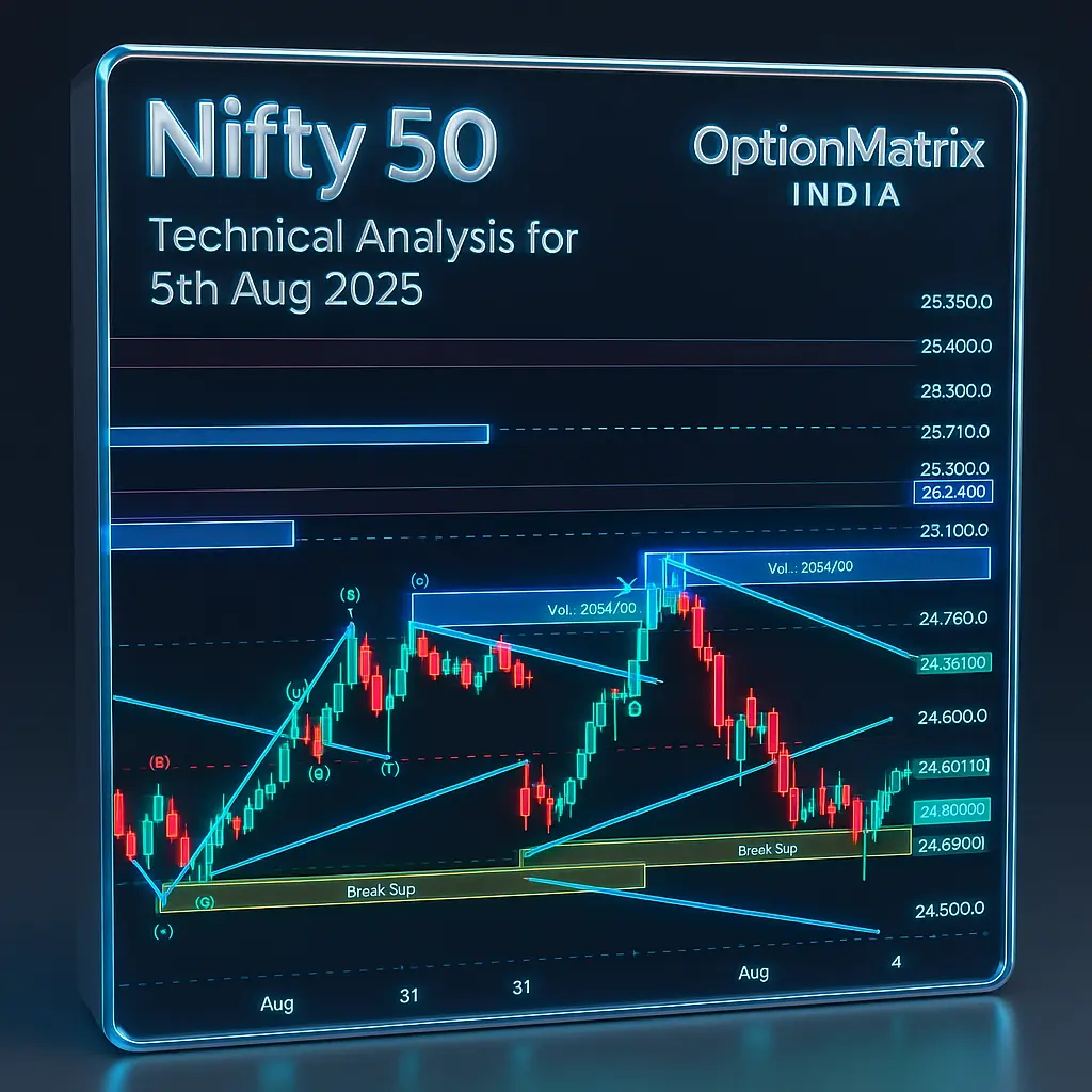 Technical Analysis for 5th Aug 2025: Nifty 50 & Bank Nifty Insights